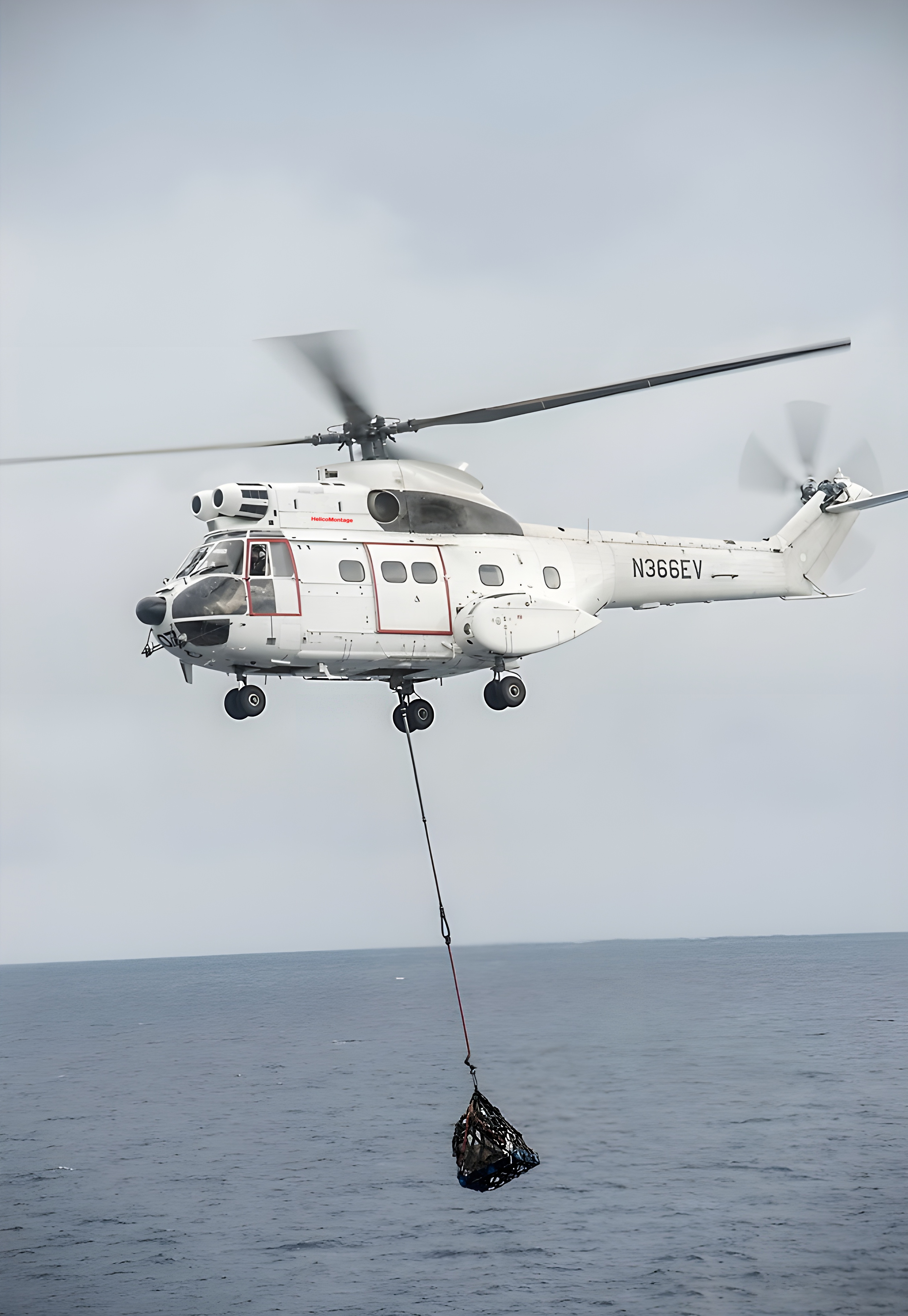 HelicoMontage - Héliportage - Mer, offshore, bateau, barge, ile, continent